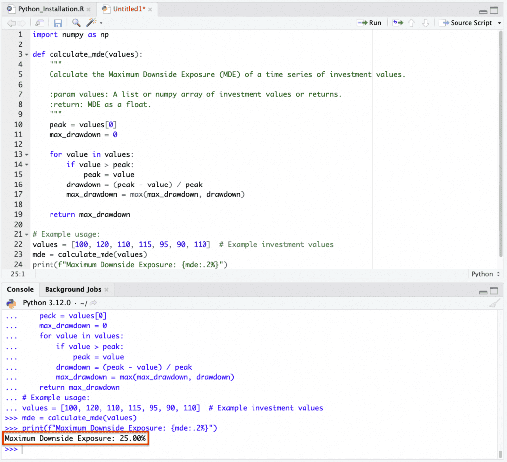 Maximum Downside Exposure (MDE) - DayTrading.com