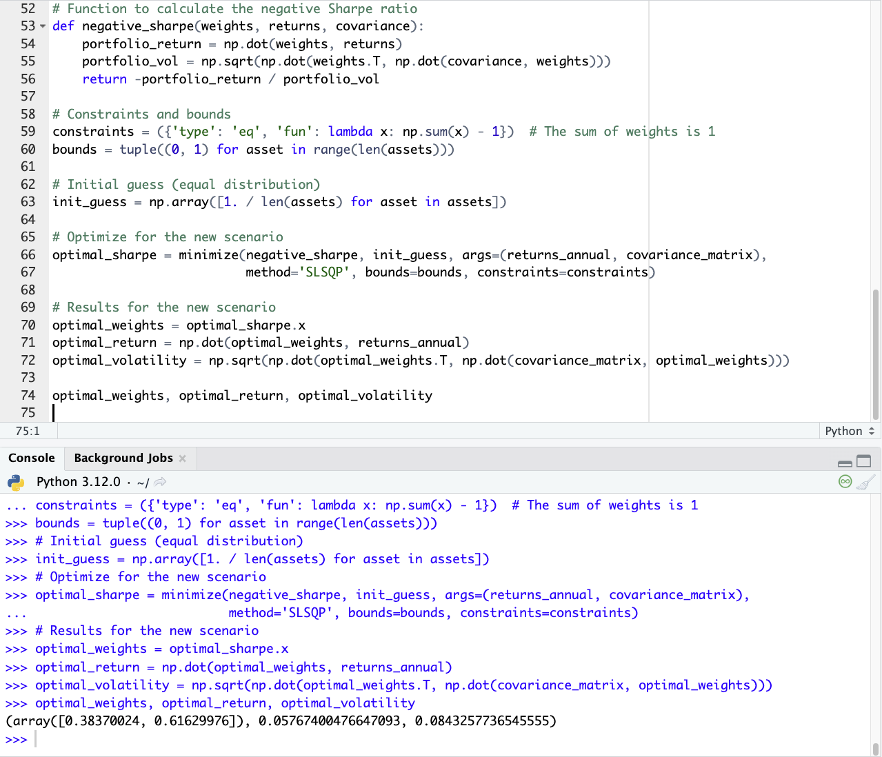 Mean-Variance Optimization - DayTrading.com